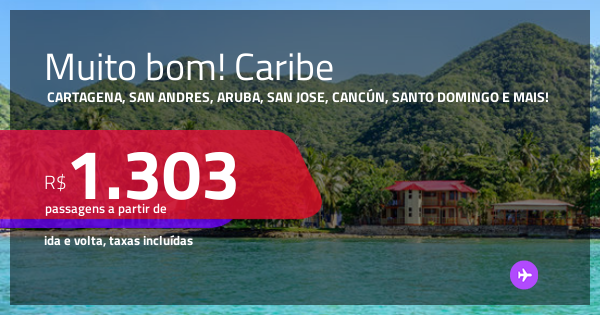 MUITO BOM!!! Passagens para o CARIBE: Cartagena, San Andres, Aruba, San ...