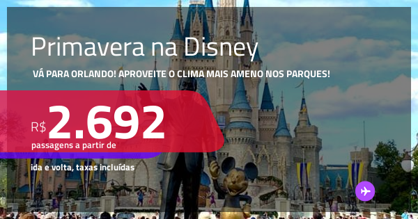 Primavera na Disney! Aproveite o clima mais ameno nos Parques ...